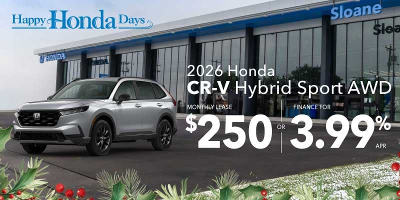 2026 Honda CR-V Hybrid Deals [Claim Limited-Time Offer]
